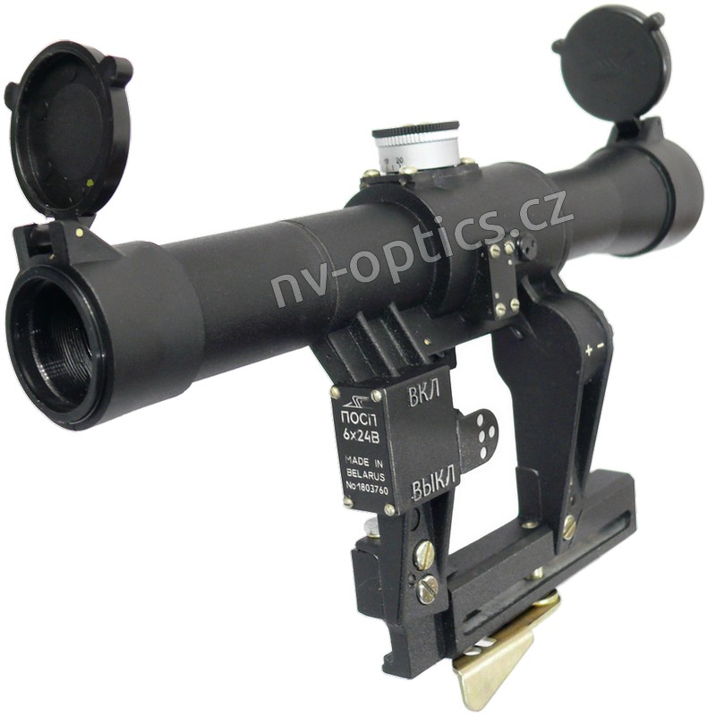 POSP 6x24 montáž AK,Saiga